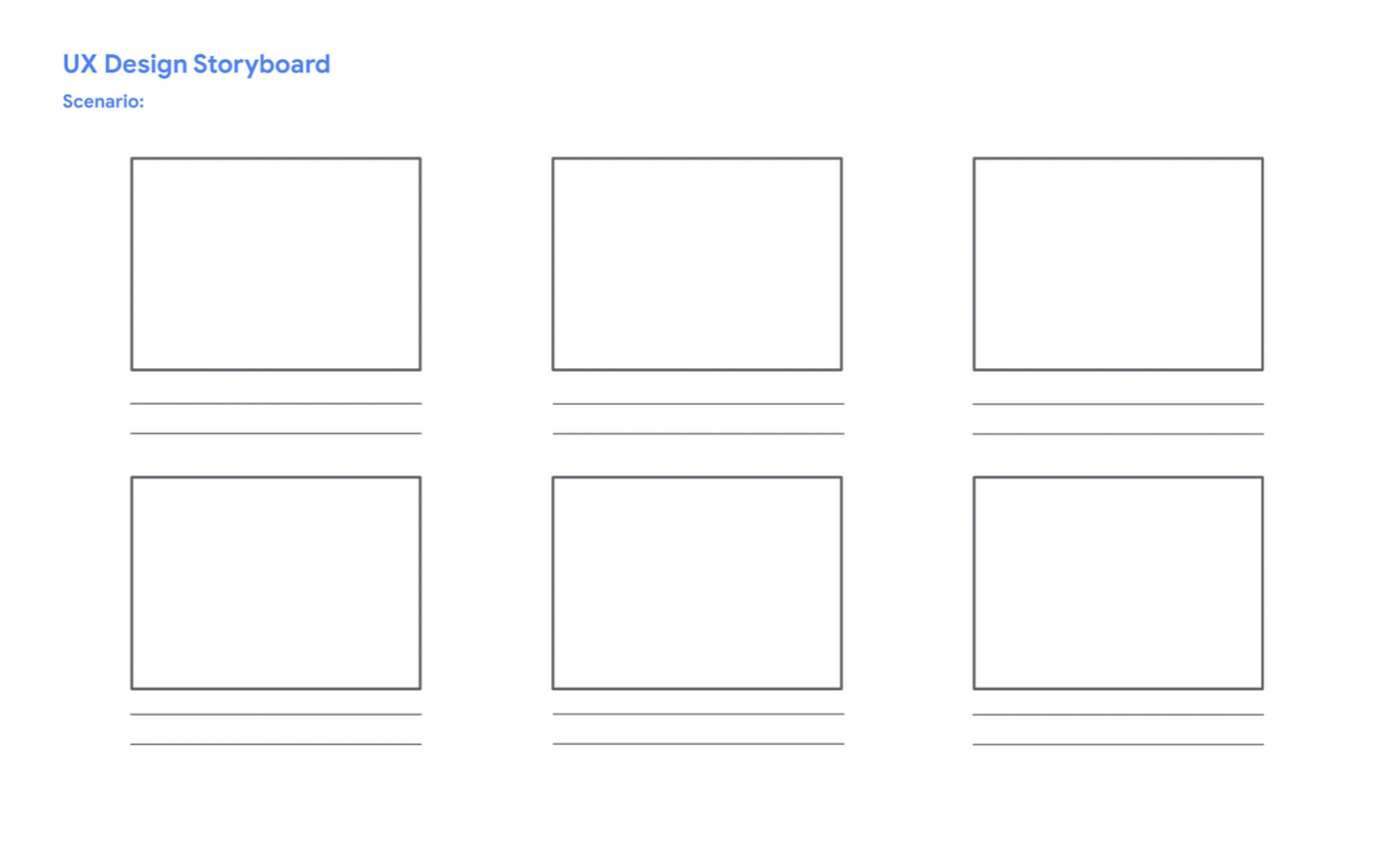 How to Create a UX Storyboard for Your Site
